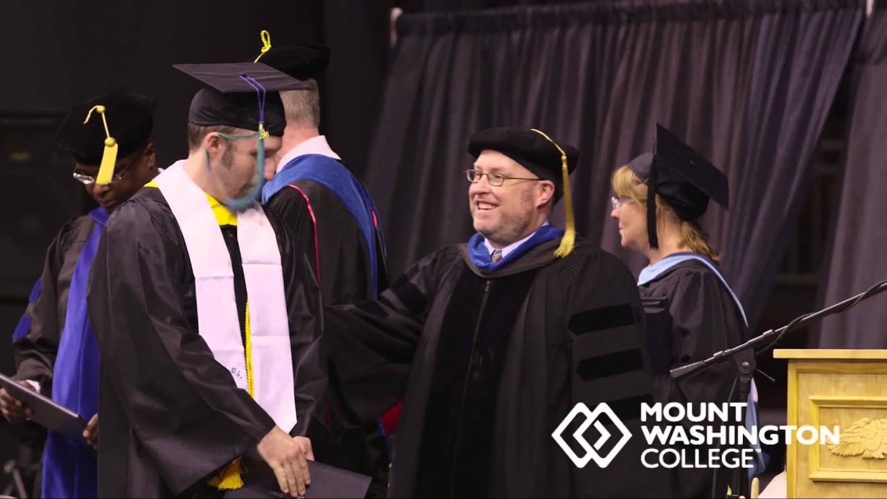 2014 Mount Washington College Graduation for Bachelor of Science ...