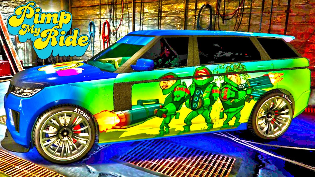 GTA Online PIMP MY RIDE Baller ST Land Rover Range Rover Sport SVR Car ...