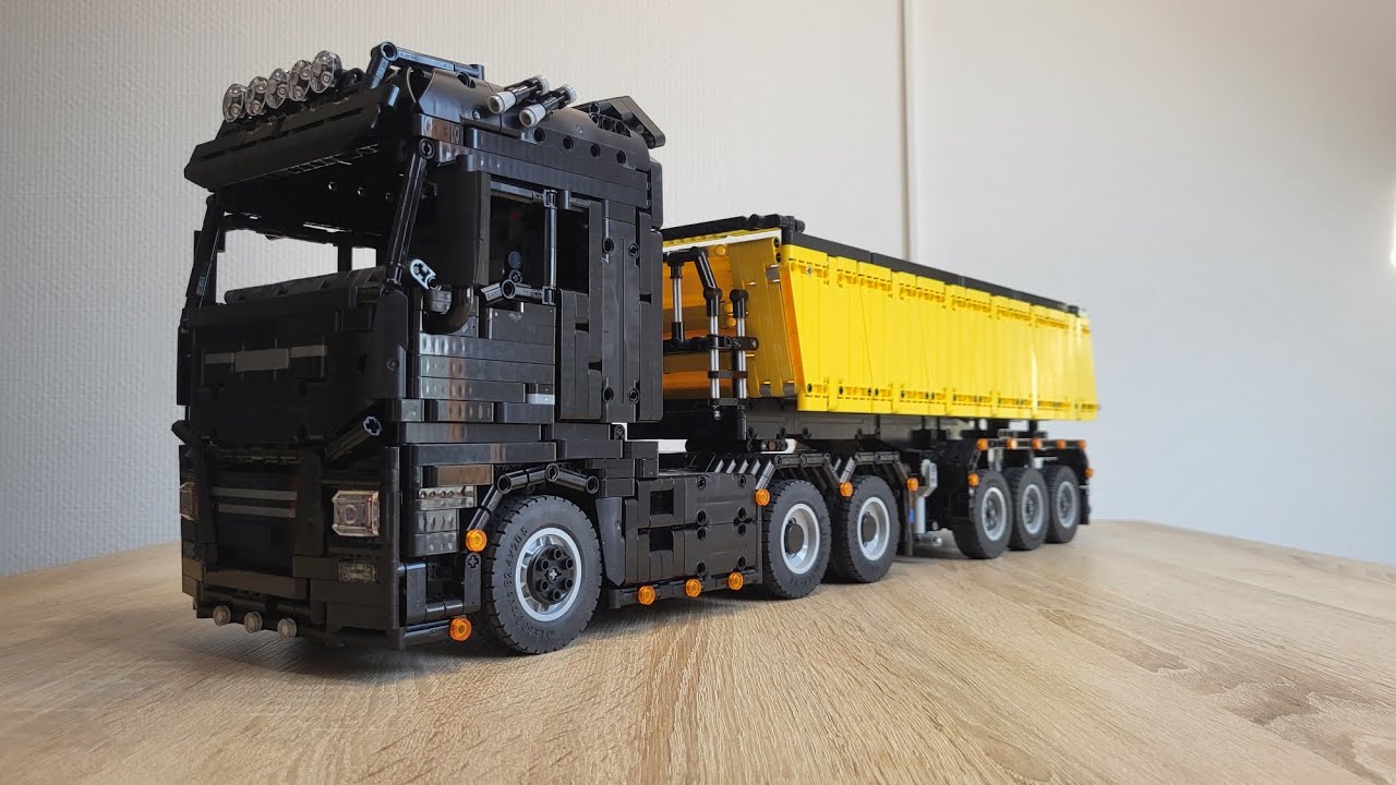 Lego Technic Truck / MAN TGX 6x4 - YouTube