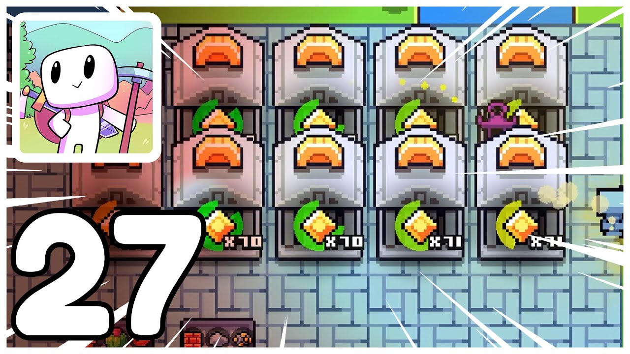 More Banks More Gold - Forager - Gameplay Walkthrough Part 27 (iOS ...