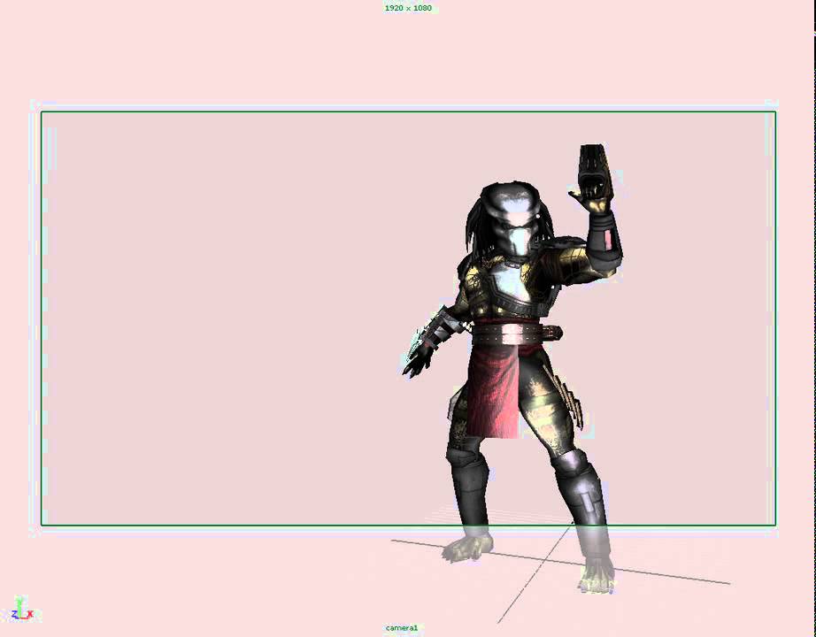 Predator Maya Net Gun Animation Test - YouTube