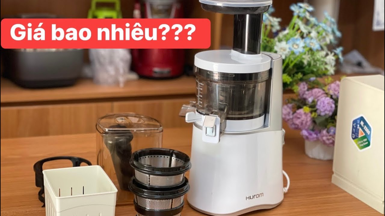 Máy ép chậm Hurom H26 nội địa nhật, lưới inox siêu bền date 2022 - YouTube