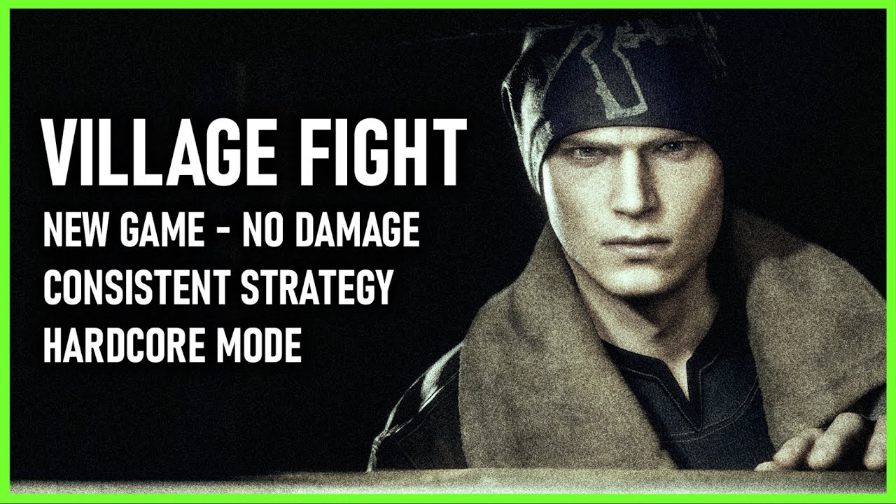 RE4 Remake: Village Fight - No Damage | New Game | Hardcore Mode - YouTube