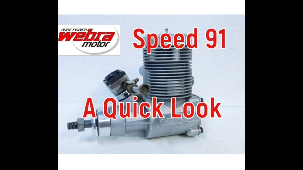 Webra Speed 91 A Quick Look - YouTube