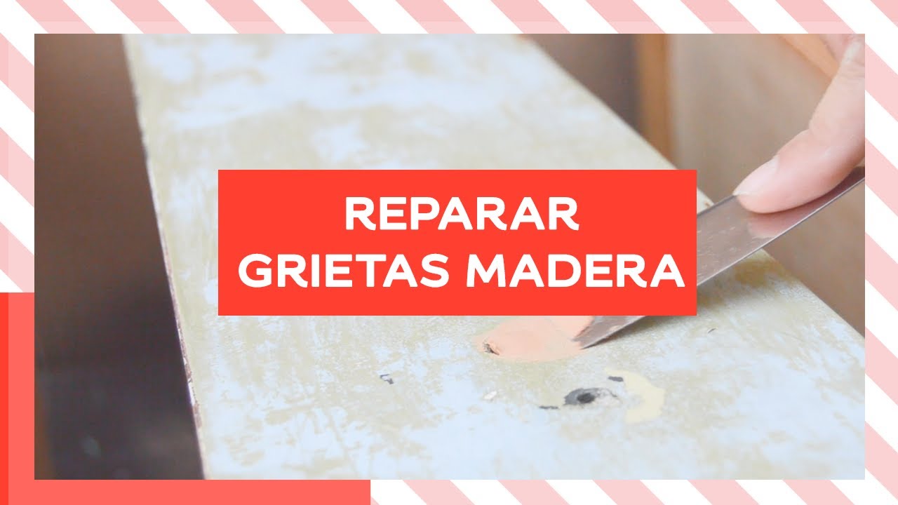 Tutorial: Cómo reparar grietas de la madera - Nespoli Rulo Pluma - YouTube
