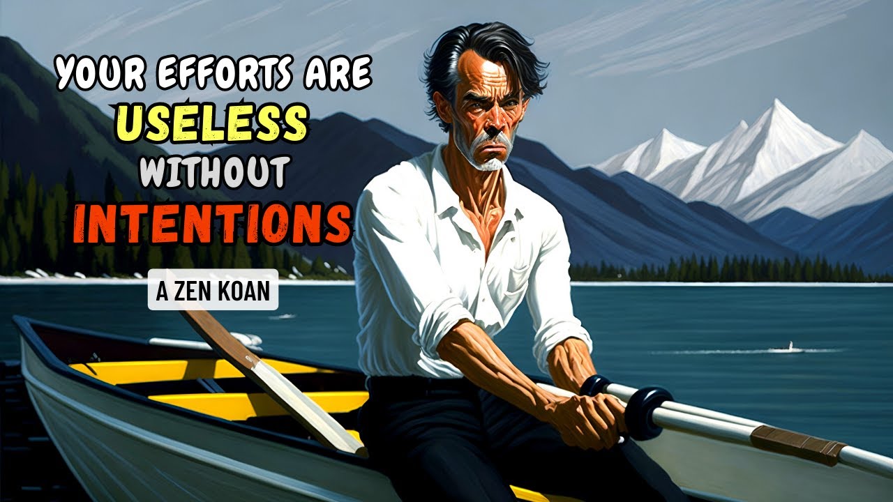 YOUR EFFORTS ARE USELESS WITHOUT DIRECTIONS OR INTENTIONS | A Zen Koan ...
