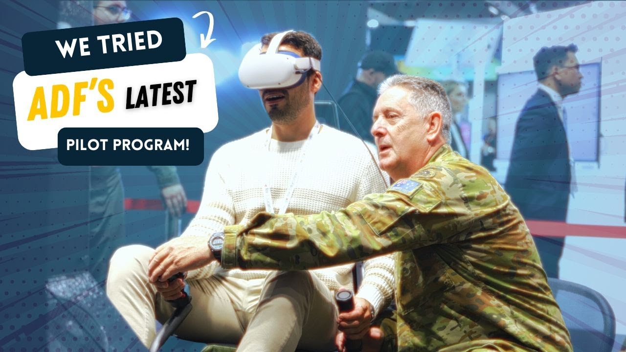 Flying the ADF's latest pilot program - YouTube