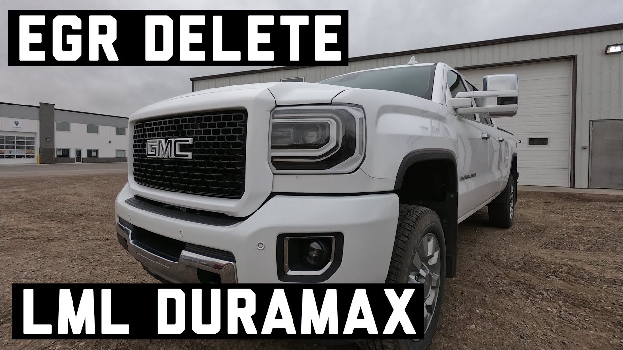 How To: EGR Delete on LML Duramax STEP BY STEP - YouTube