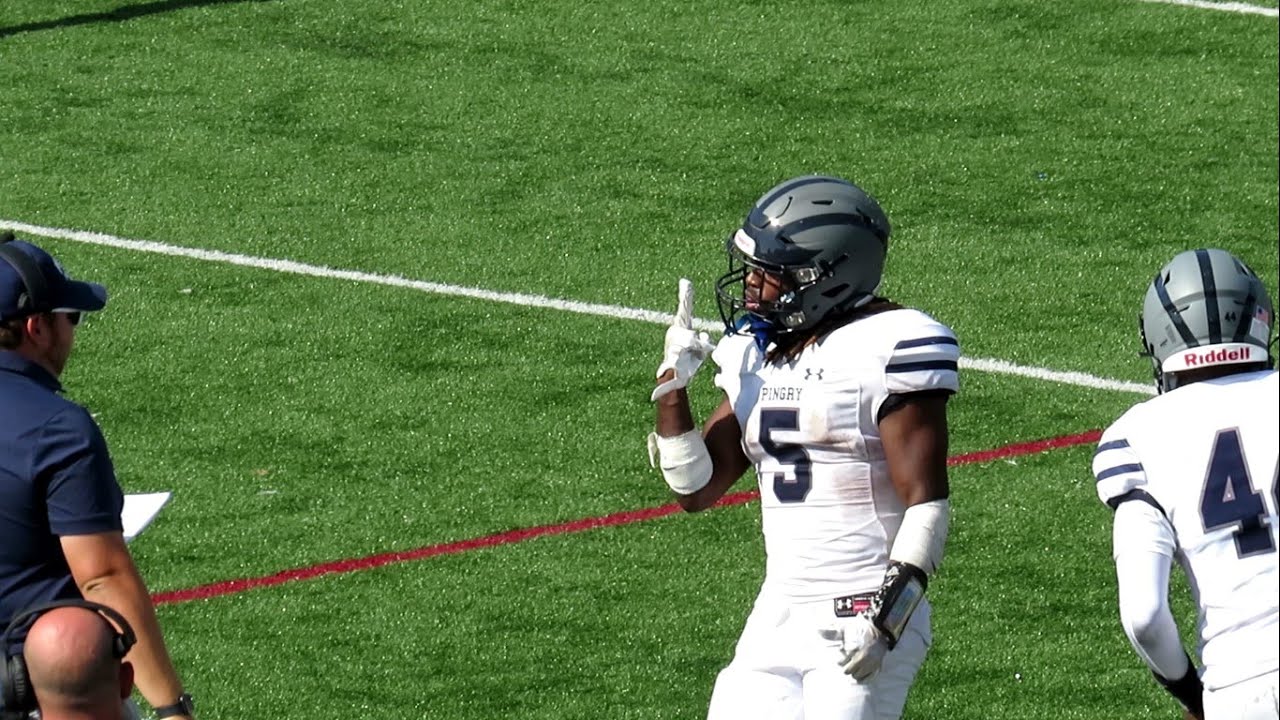 Josh Woodford scores FOUR TOUCHDOWNS and INTERCEPTION for Pingry Big ...