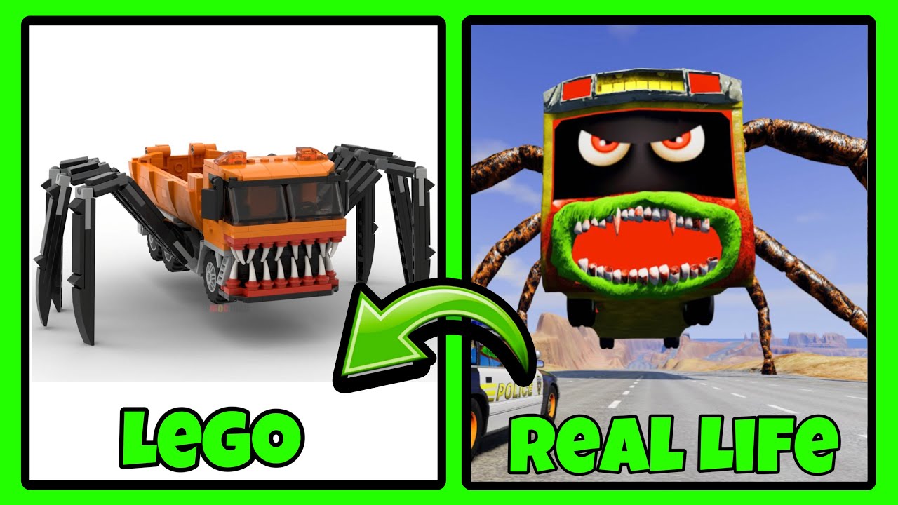 TRUCK EATER In Real Life & LEGO | All Eat Monster In Real Life | Guess ...