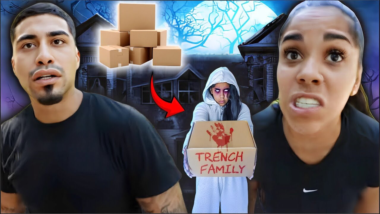 The Trench Family | This Creepy Package Was Left By My Moms Evil Twin ...