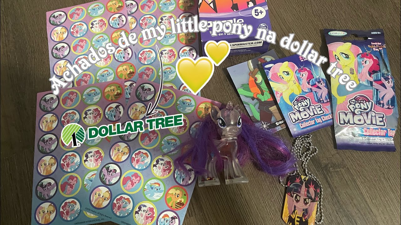 Achados de my little pony na dollar tree💕 - YouTube