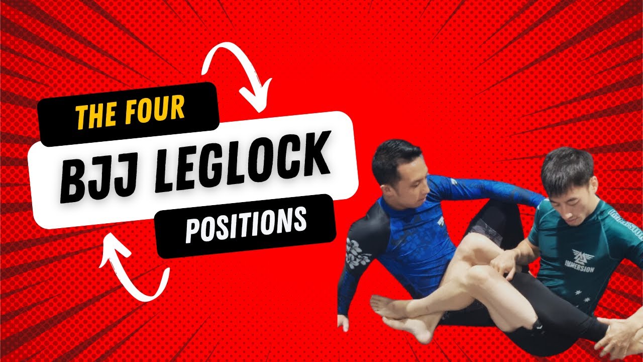 The 4 Fundamental NOGI BJJ Leg Lock Positions (Part 1) - For Beginners ...