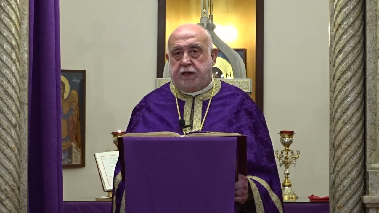 Father Boulos Wehbe | إنجيل وعظة أحد يوحنا السُلّمي | المتقدّم في ...