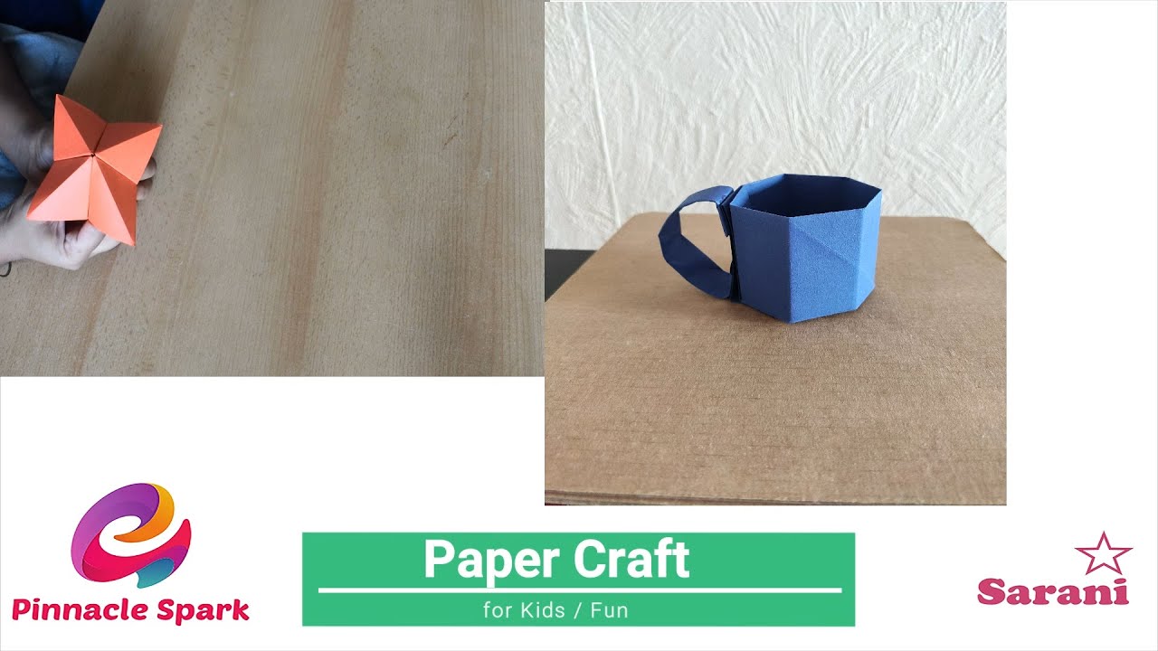 Paper Craft | 80s & 90s Kid's Paper Game | Paper Cup | Fun - YouTube