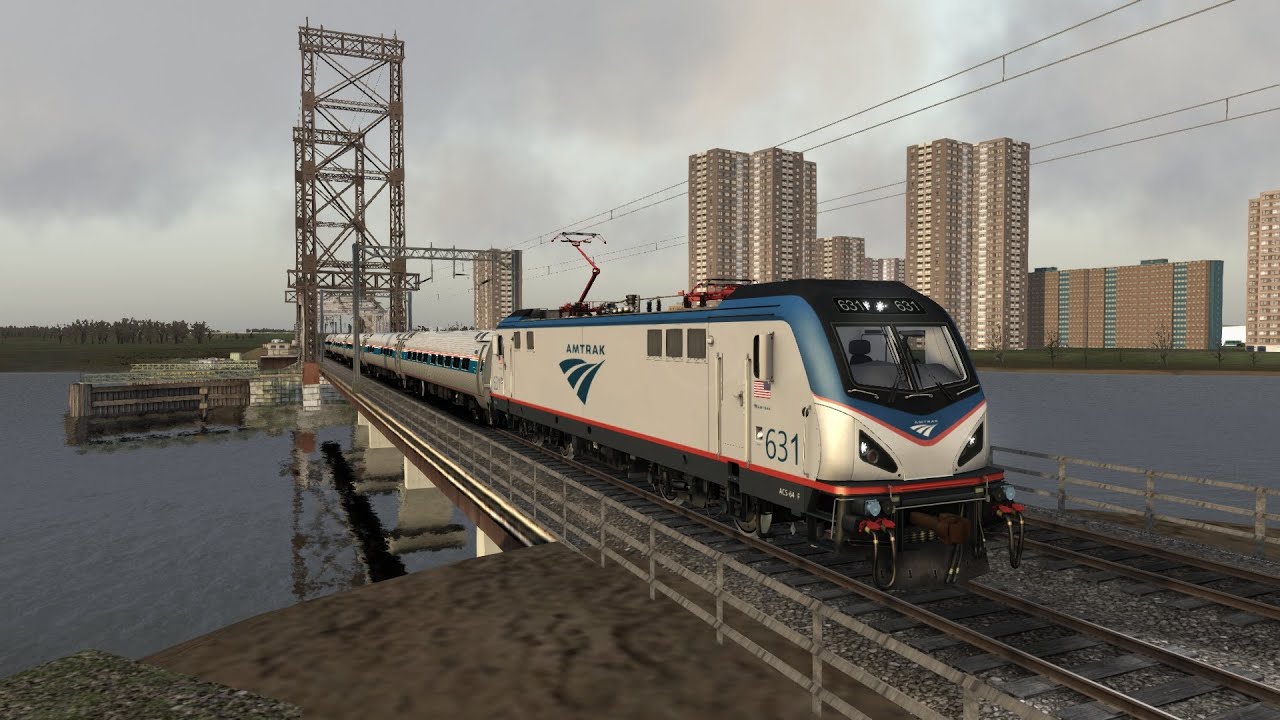 Train Simulator 2020: Northeast Regional to New Haven Part 1, Amtrak ...