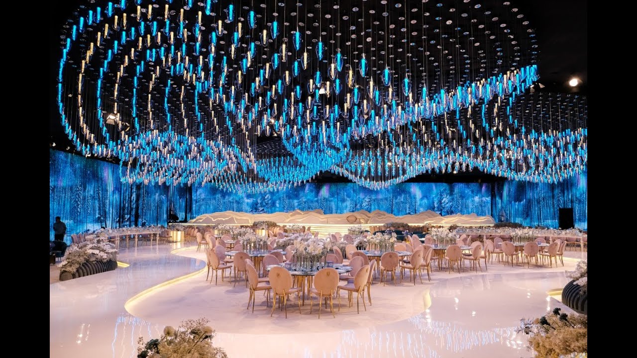 Into Aurora: MAKING OF | Installation Process of Kinetic Ceiling ...