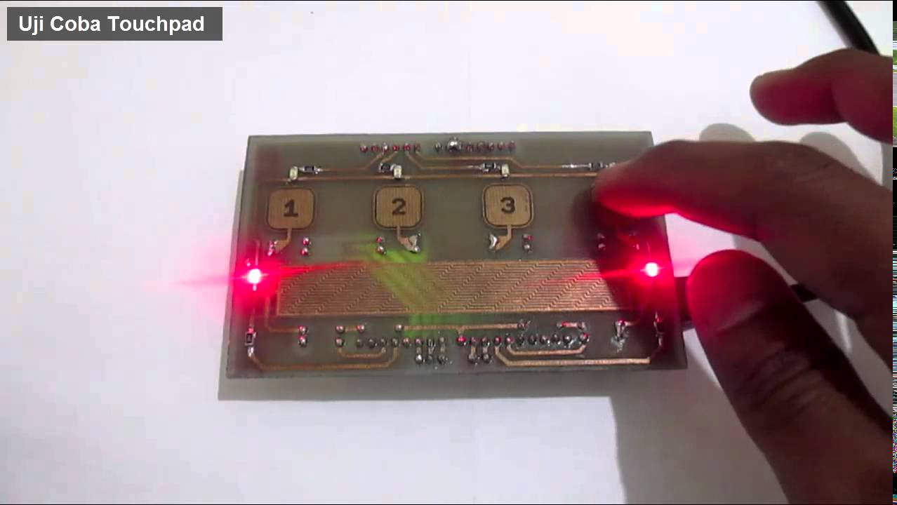 AN229 – Hand-made Touch and Slide Sensor - YouTube
