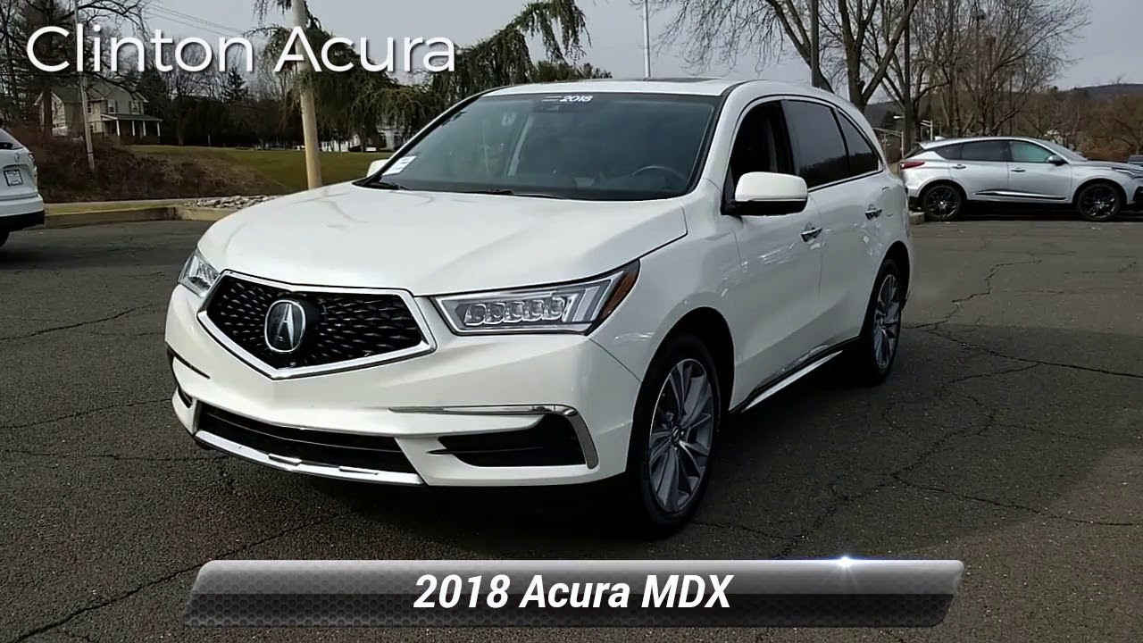 Certified 2018 Acura MDX w/Technology Pkg, North Clinton, NJ 38152 ...