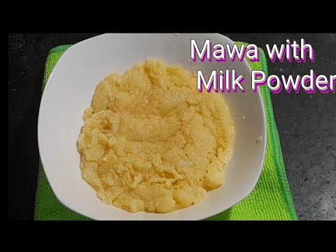 Homemade Mawa with Milk Powder - By Vijay Bhatia - YouTube
