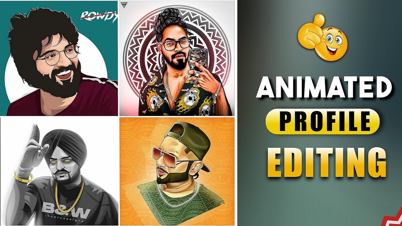 Animated Profile Photo Editing ll Animation Pfp Photo Editing In One ...