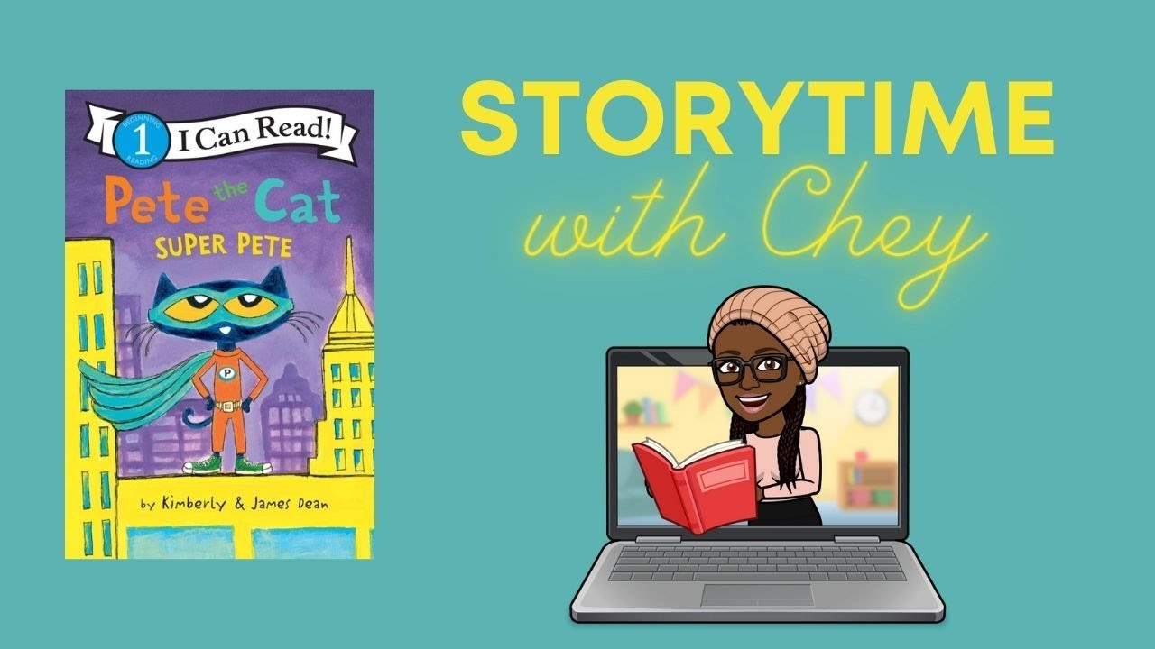 Pete The Cat: Super Pete By Kimberly And James Dean - YouTube