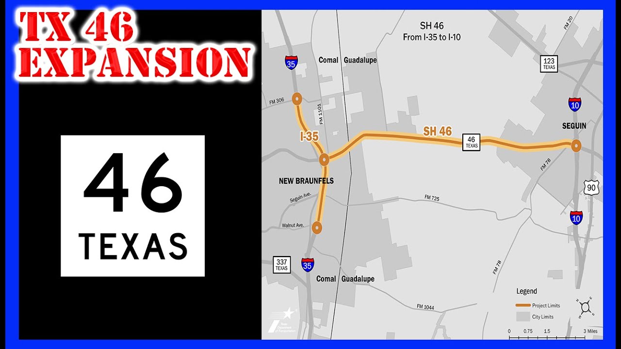 TX 46 MASSIVE Expansiion in New Braunfels | San Antonio Area - YouTube