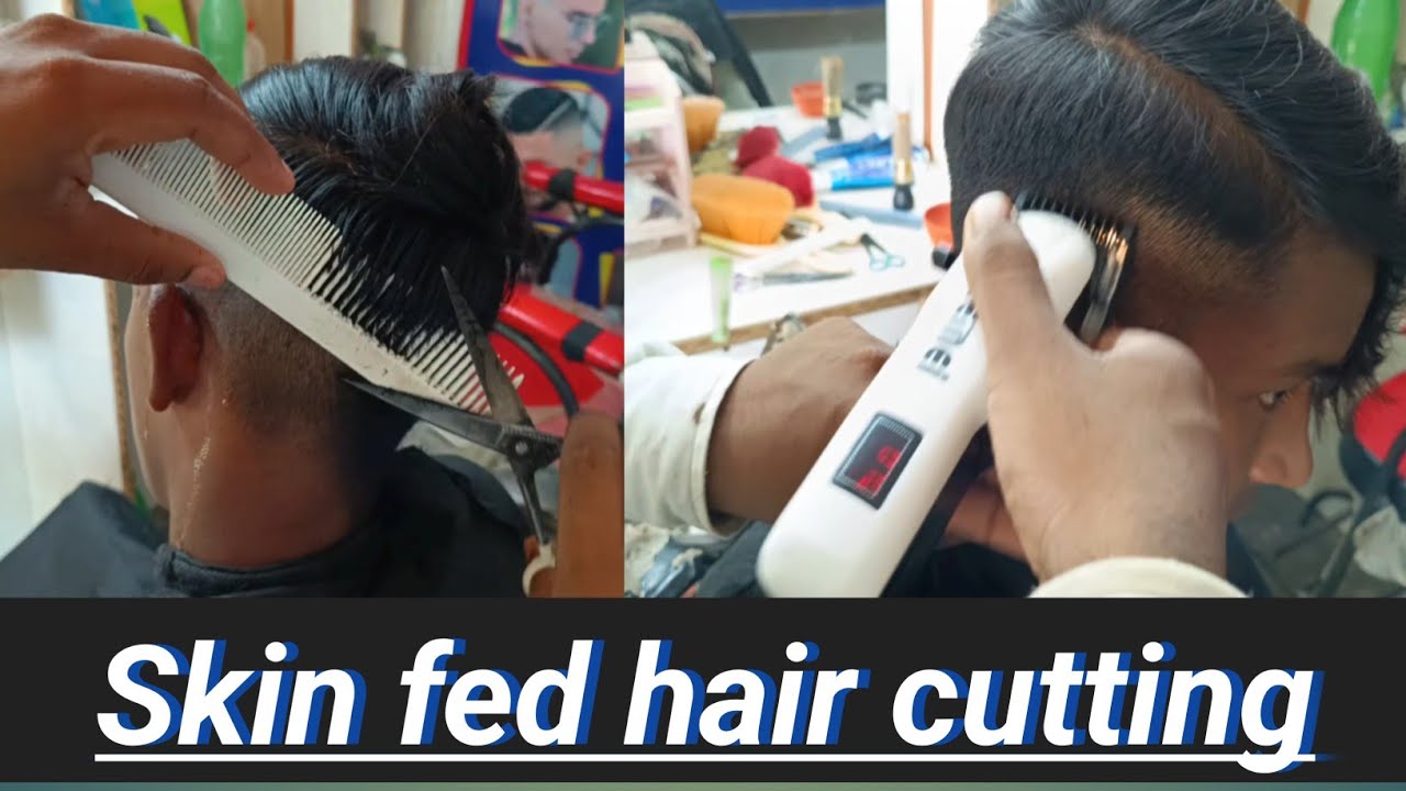 Skin Fed Hair Cutting//Trending #Haircuting# Tutorial video 💯💯🎁 - YouTube