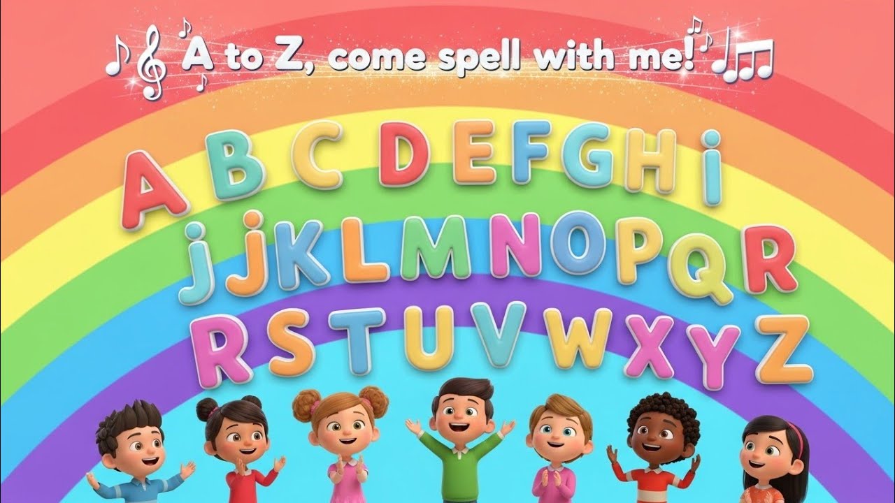 “ABC Song | Classic Alphabet Rhyme for Kids”|@JollyJigglespoems - YouTube