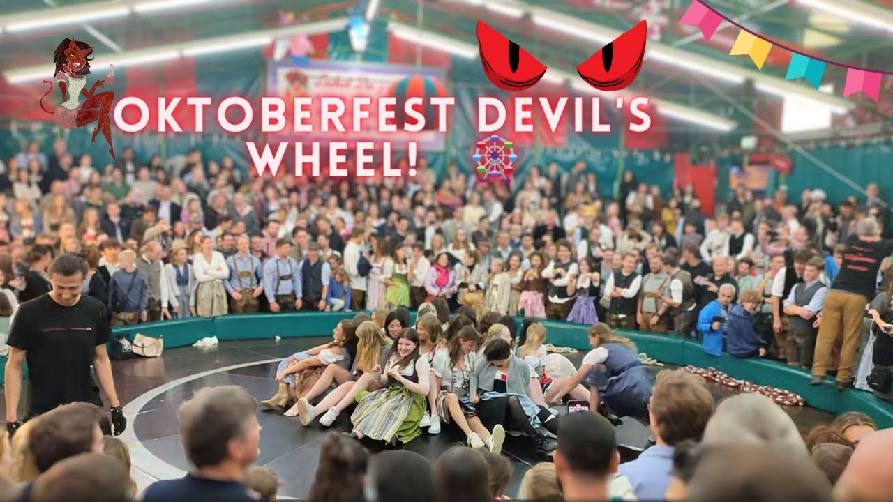 The Devil's Wheel! 🎡|Teufelsrad|Oktoberfest2023|Munich|Beerfestival ...