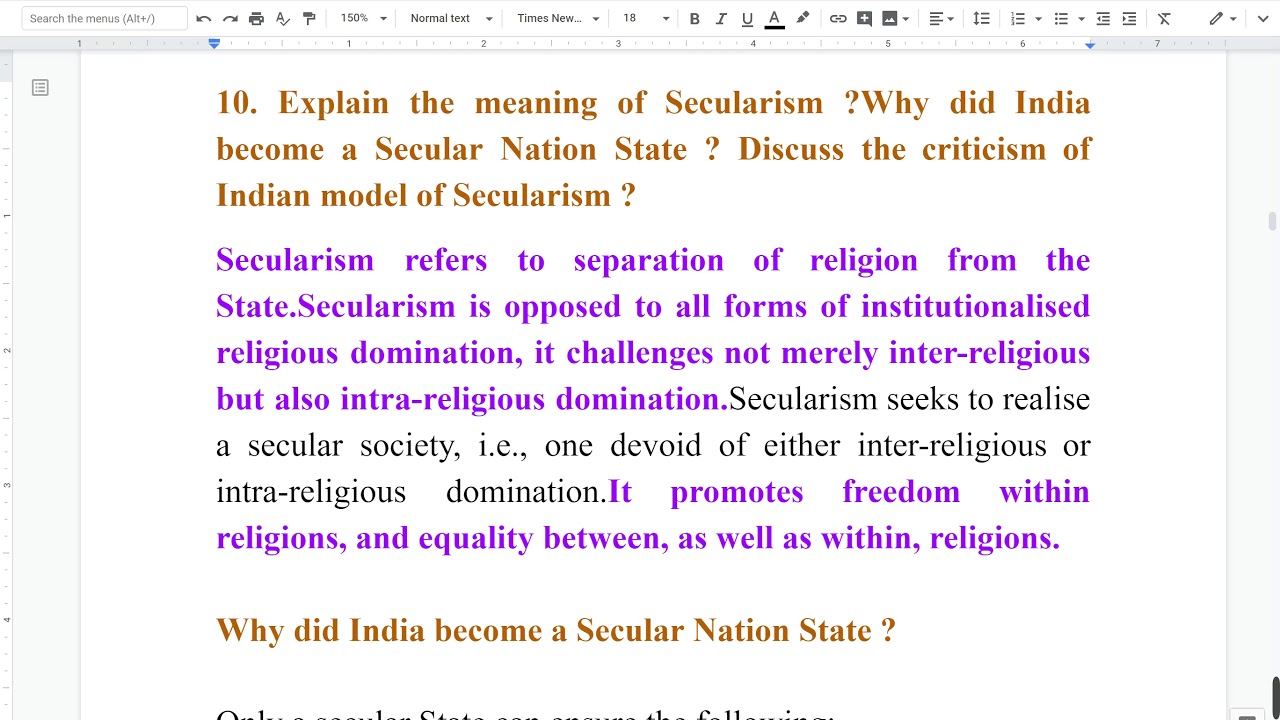 MEANING OF SECULARISM AND WHY SECULARISM YouTube meaning-of-secularism-and-why-secularism-youtube