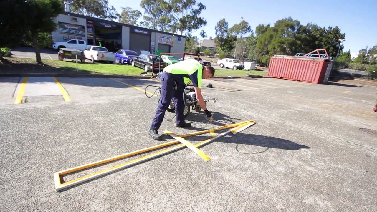 Supply & Apply - Line Marking - YouTube