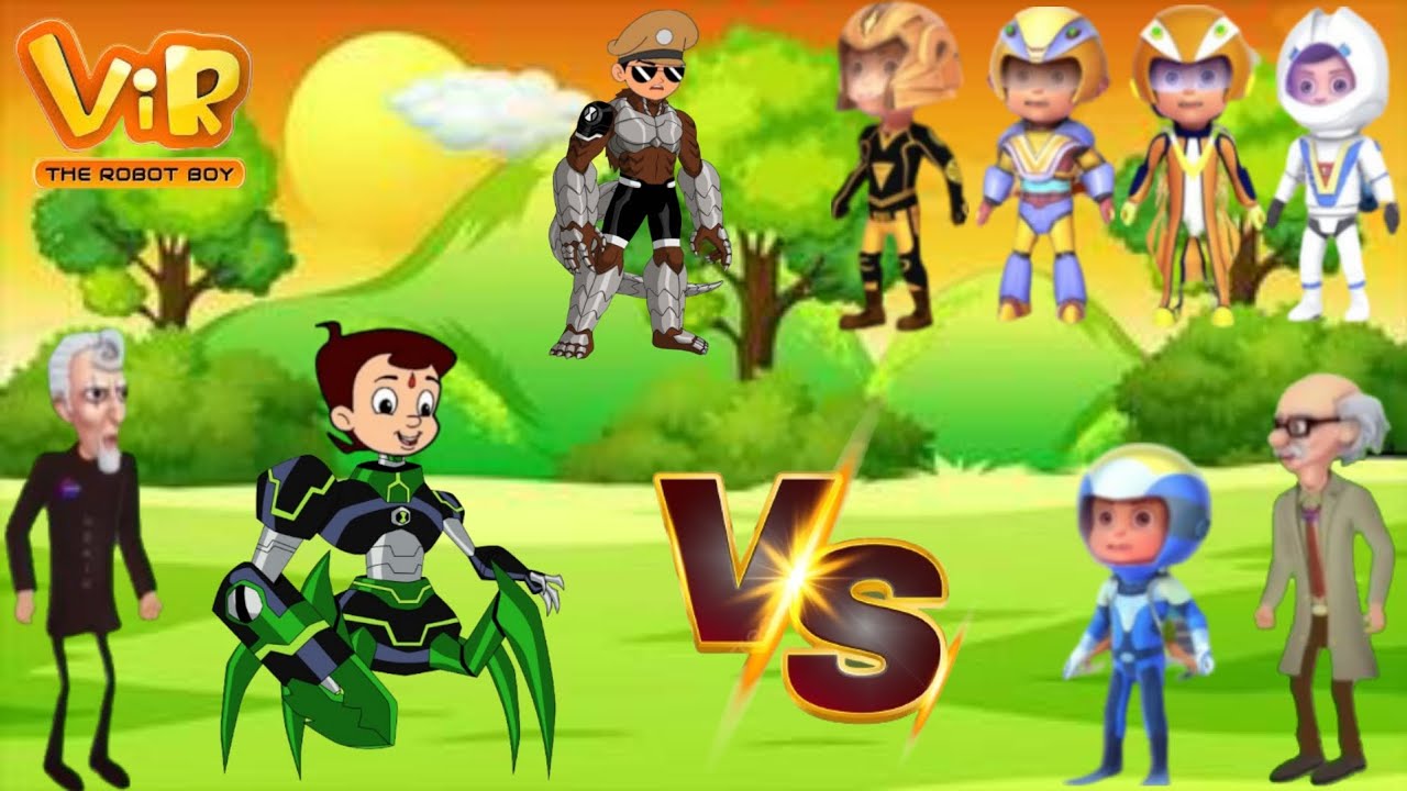 Veer The Robot Boy | Chhota Bheem Vs Veer | Robo Boy Cartoon | Roboboy ...