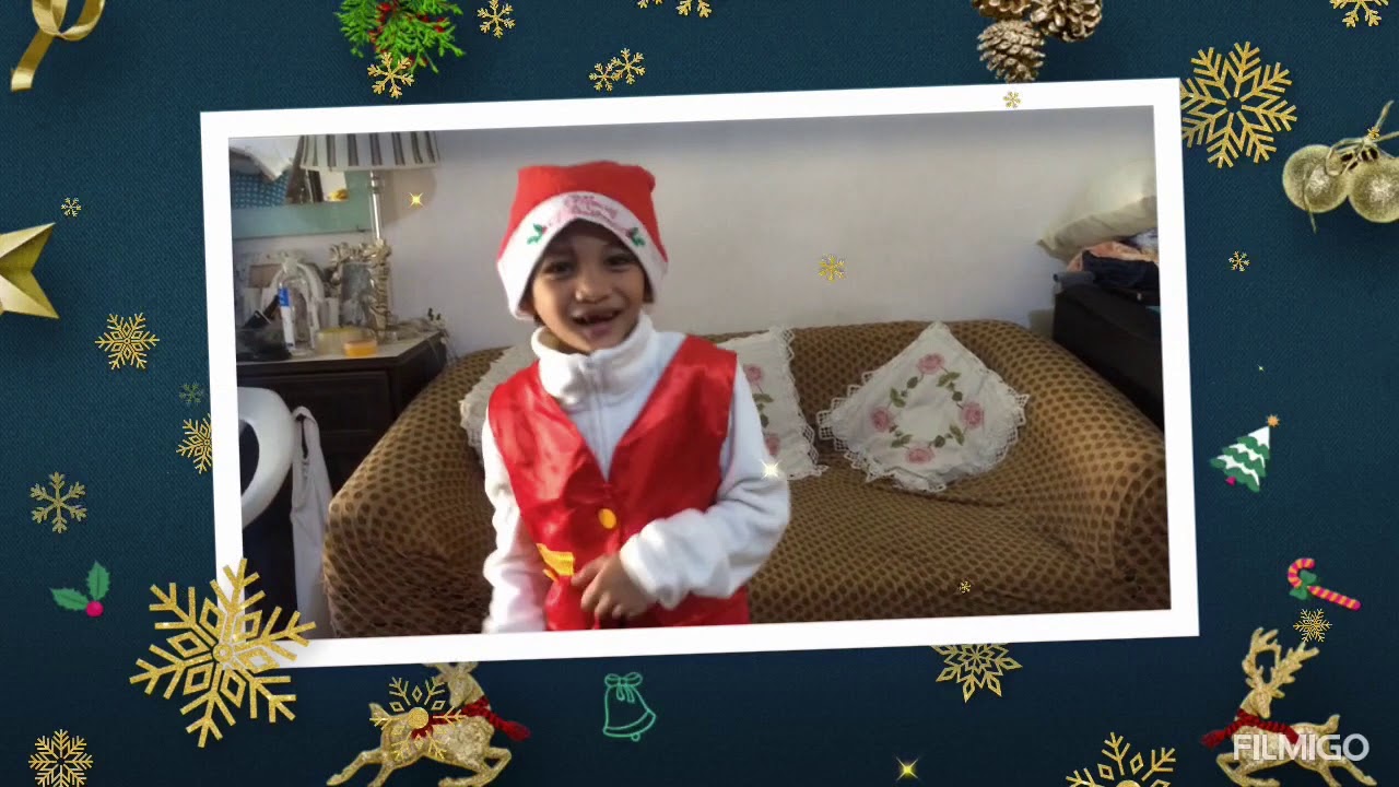 Christmas caroling with DIY costume🥳 - YouTube