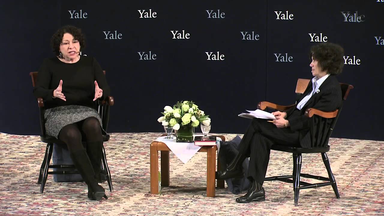 U.S. Supreme Court Justice Sonia Sotomayor Visits Yale - YouTube