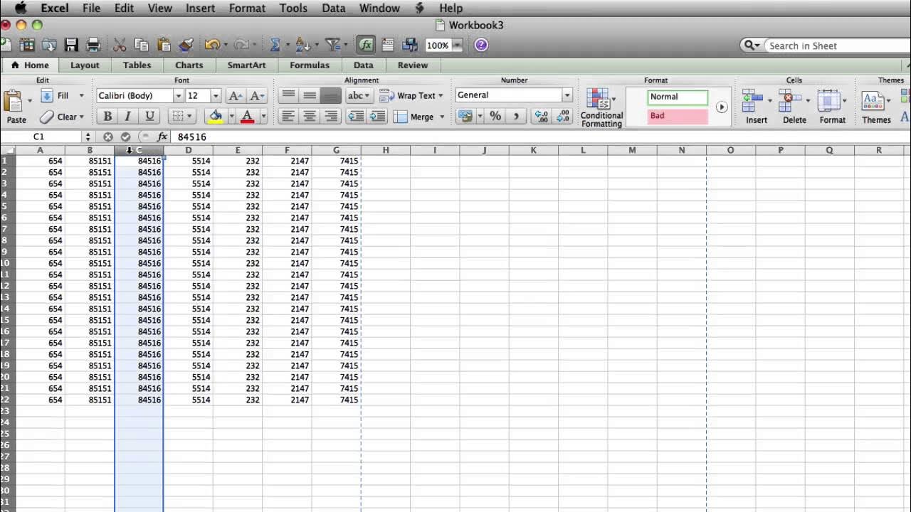 How to Remove Columns in Excel - YouTube