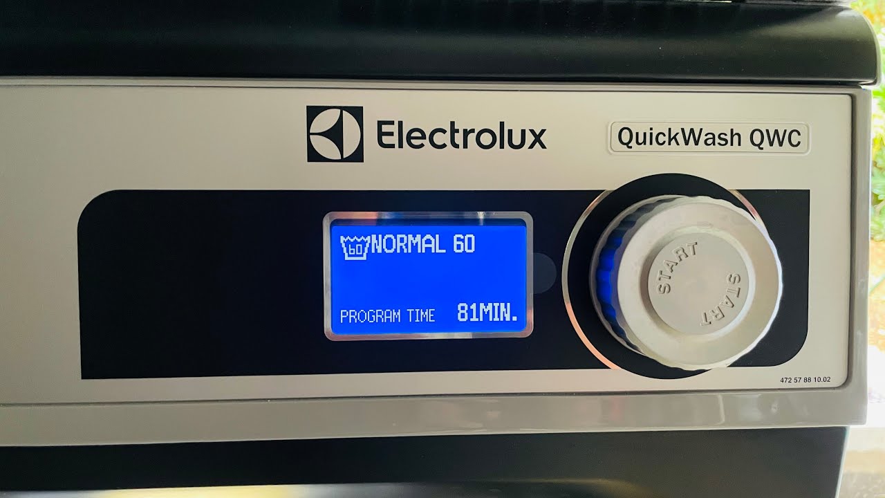 Electrolux Quick Wash QWC Commercial Washing Machine, Normal 60°c Cycle ...