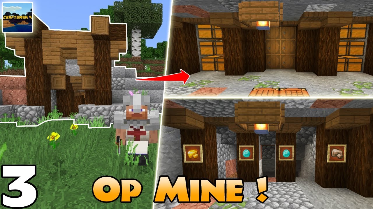 Perfect Mining Area In Craftsman 4 - Survival Gameplay S2 Part 3 - YouTube