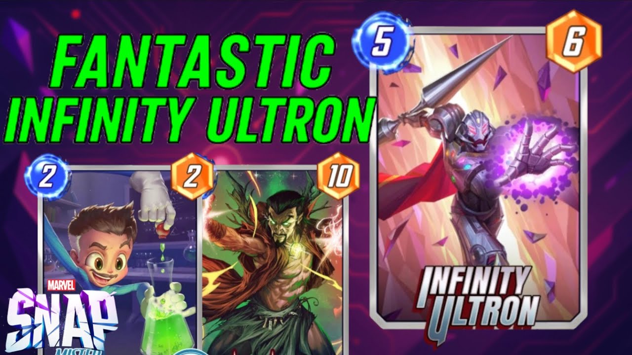 MOST FUN I'VE HAD THIS MONTH!| Fantastic Infinity Ultron| Marvel Snap ...