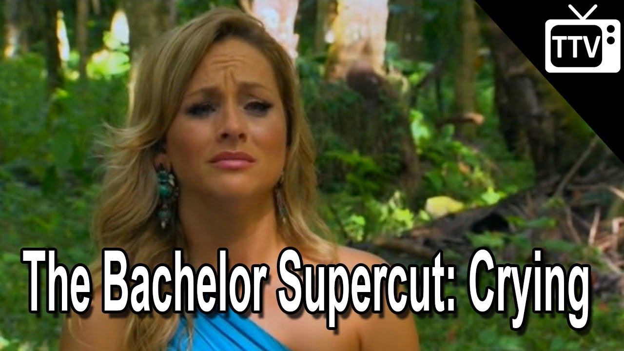 The Bachelor Supercut: All The Crying - YouTube