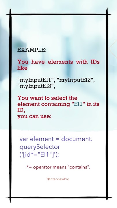 Dom Selection Made Easy: How To Use Queryselector For Partial Id 