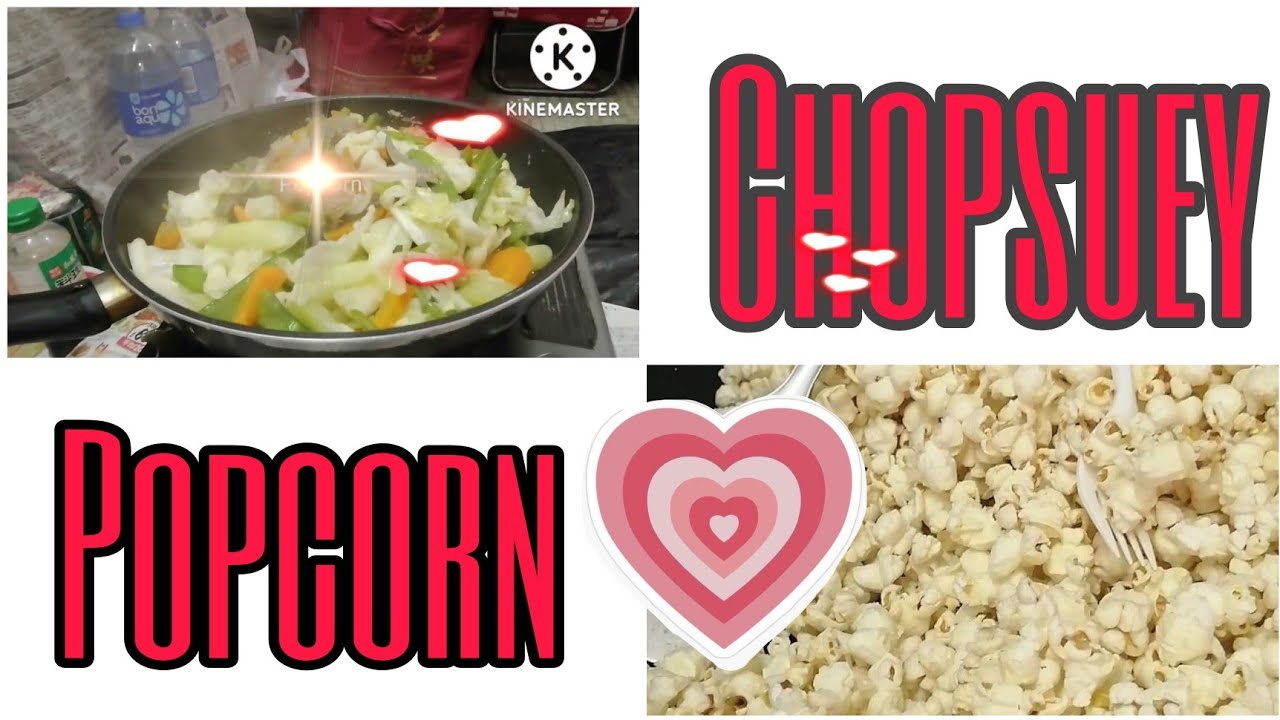 Chopsuey And Popcorn||Sunday Vlog - YouTube