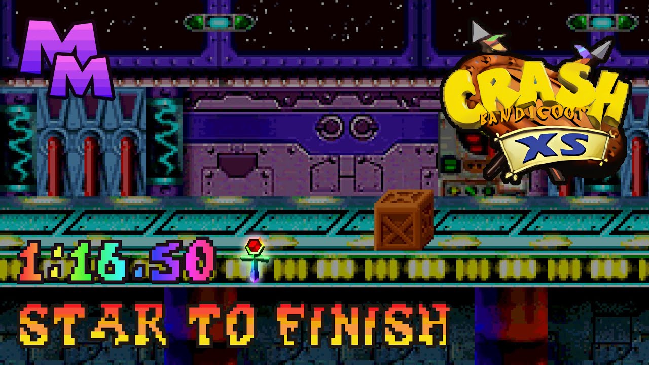 Crash Bandicoot: XS/Huge Adventure - Star to Finish - 1:16.50 [PB ...