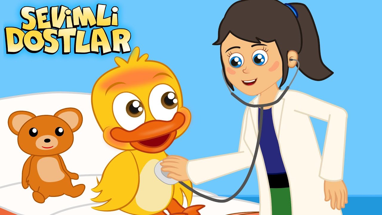 Doktora Giderim, İyileşirim 🥳 (YENİ) | Bebek Şarkıları 2023 | Çocuk ...