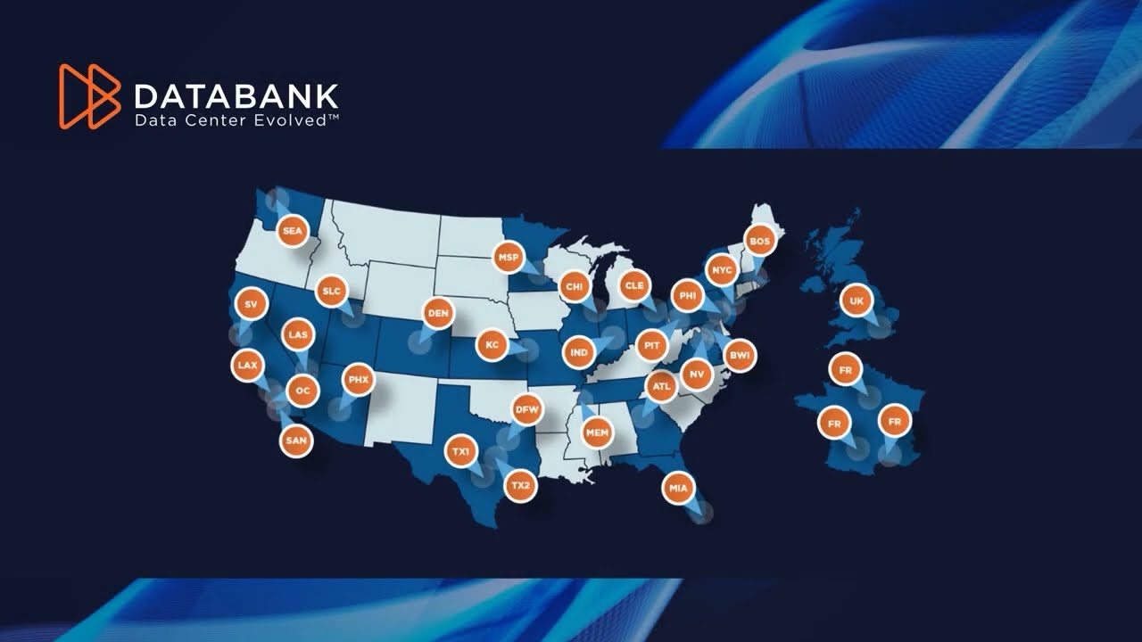 DataBank: Data Center Virtual Tour of IAD1 in Ashburn, Virginia - YouTube