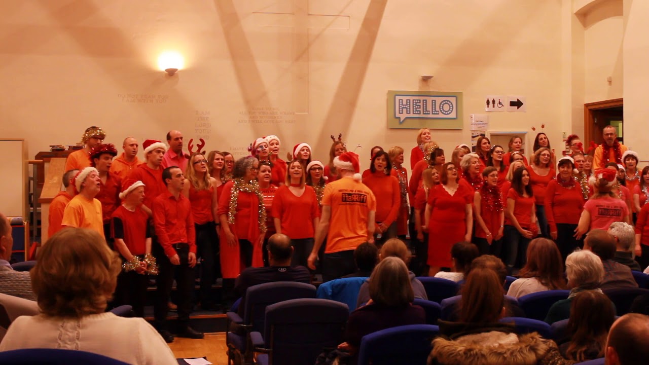 Lonely This Christmas - Riff Raff Choir - Dec 2017 - YouTube