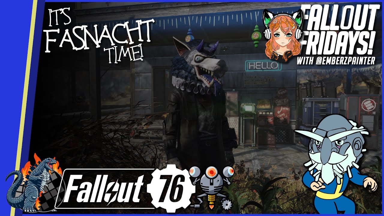 🔴 LIVE - It's Fasnacht Time! - Fallout 76 Gameplay with @emberzpainter ...