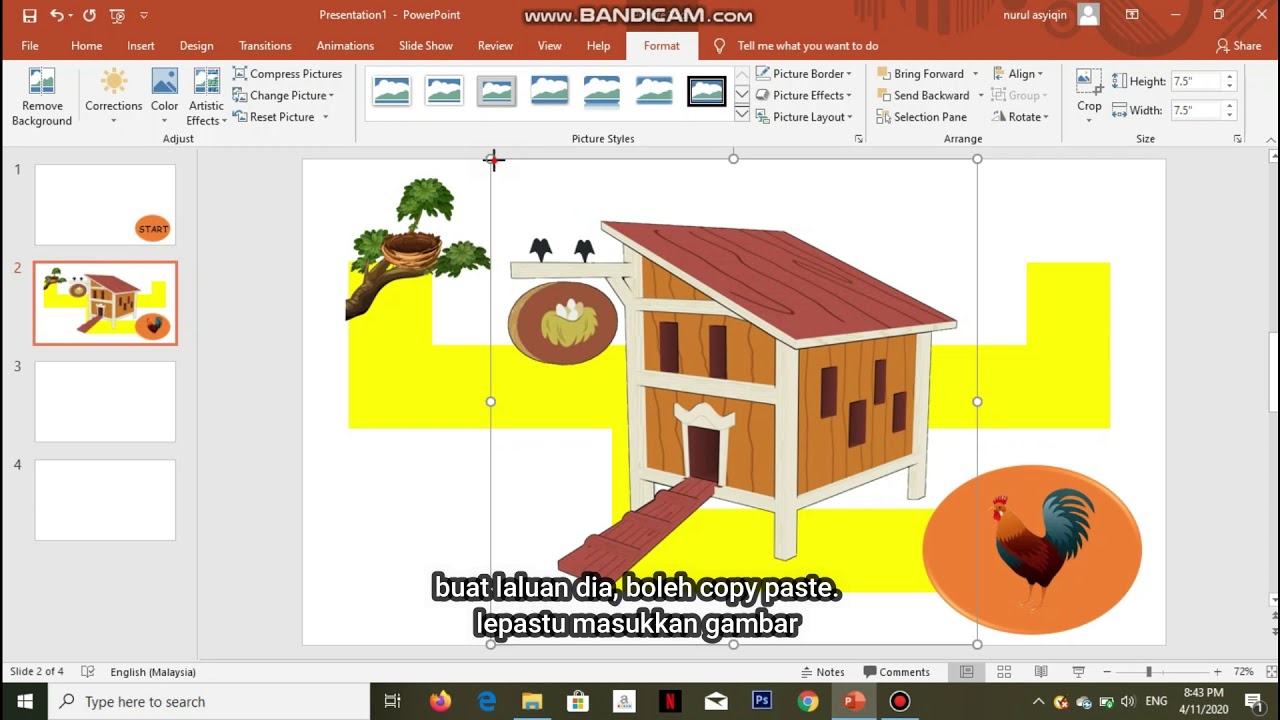 TUTORIAL MAZE GAME USING POWERPOINT - YouTube