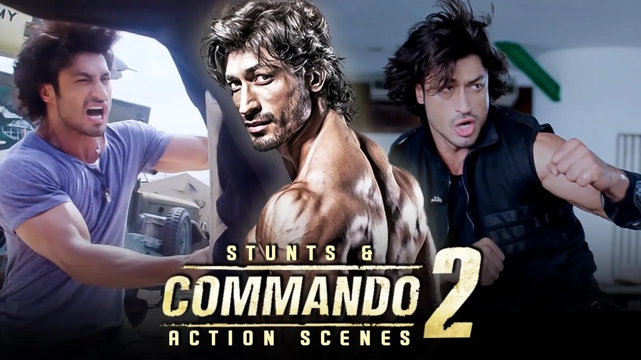 Full Stunning Action Sequences | Vidyut Jammwal | Adah Sharma | Commando 2 Movie Scenes - YouTube