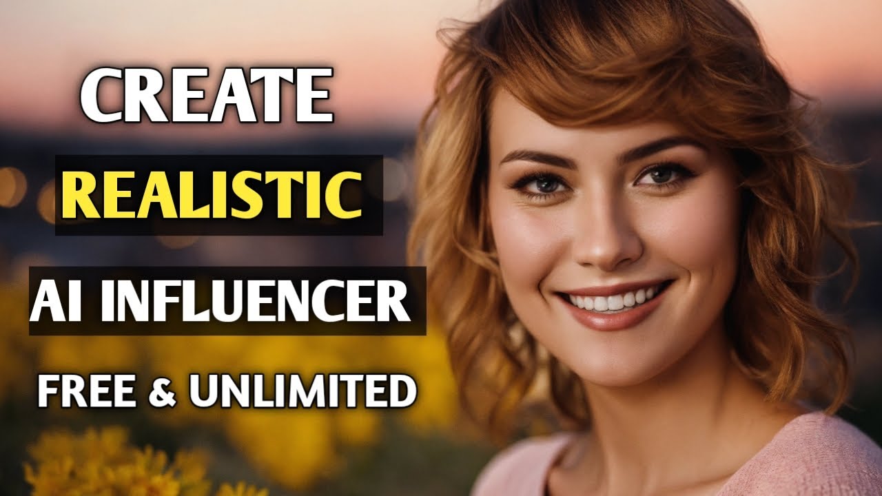 How I Created Realistic AI Influencer Free | Make AI Influencer & Make ...